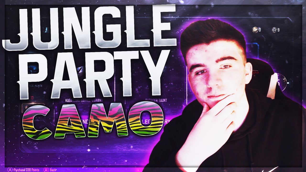 Black Ops 3: "PARTY ROCK AND ICE CAMO!!" x100 RARE CRYPTOKEYS OPENING ...