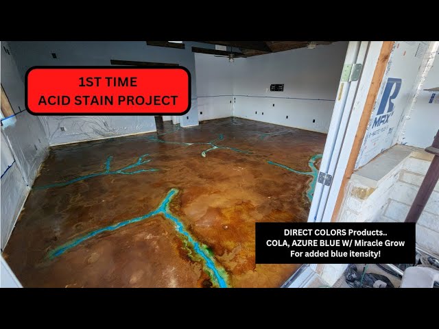 Floor Cement Stain Colors Cola Direct Colors EverStain Cola Acid Based