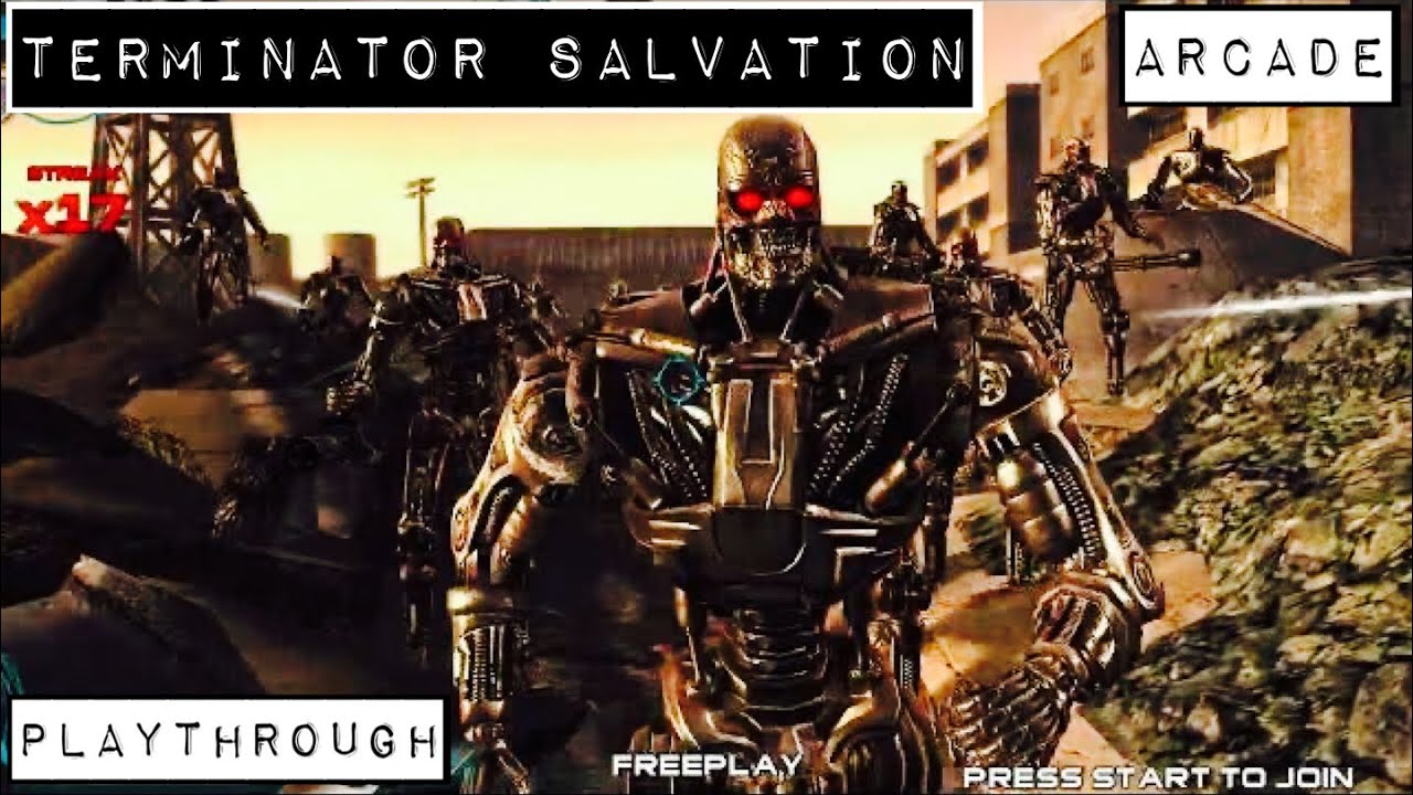Terminator Salvation - Arcade (2010) - Playthrough - Single Player ...