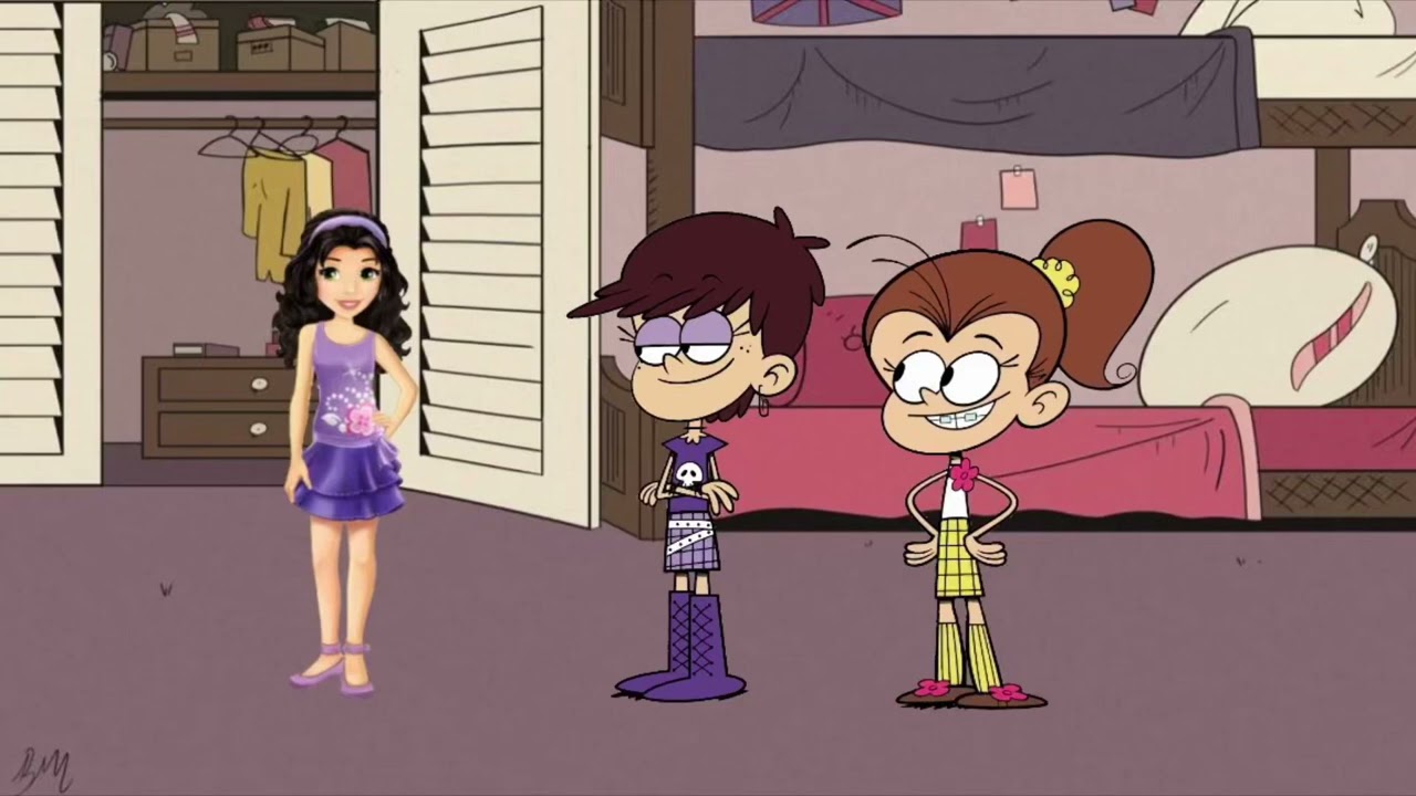 Nice room Luan and Luna Loud - YouTube