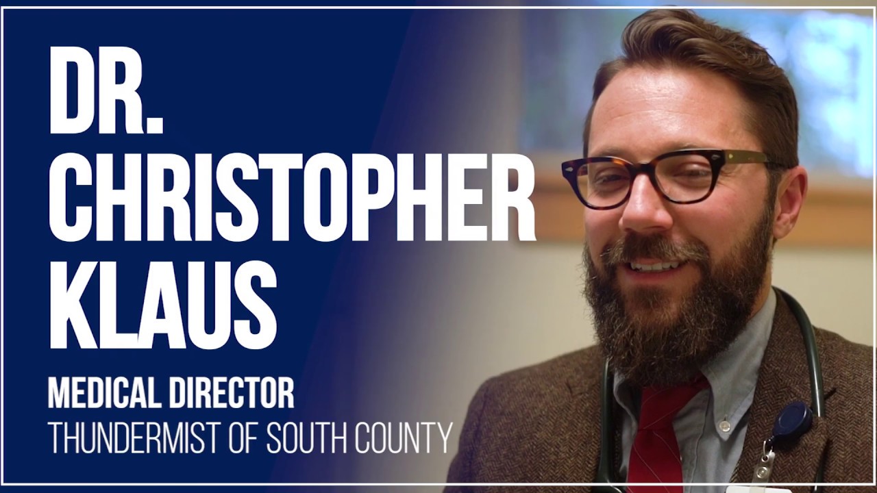 South County Medical Director Christopher Klaus, MD, shares information ...