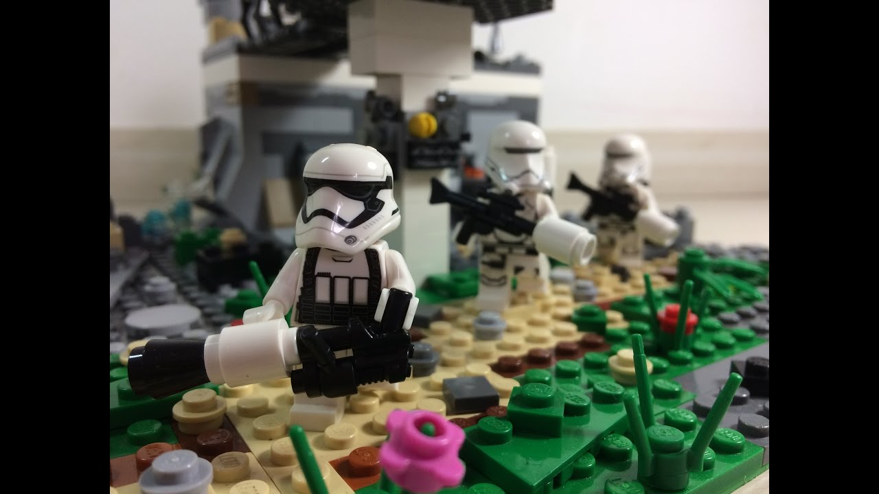 LEGO StarWars First Order Base on Endor MOC - YouTube