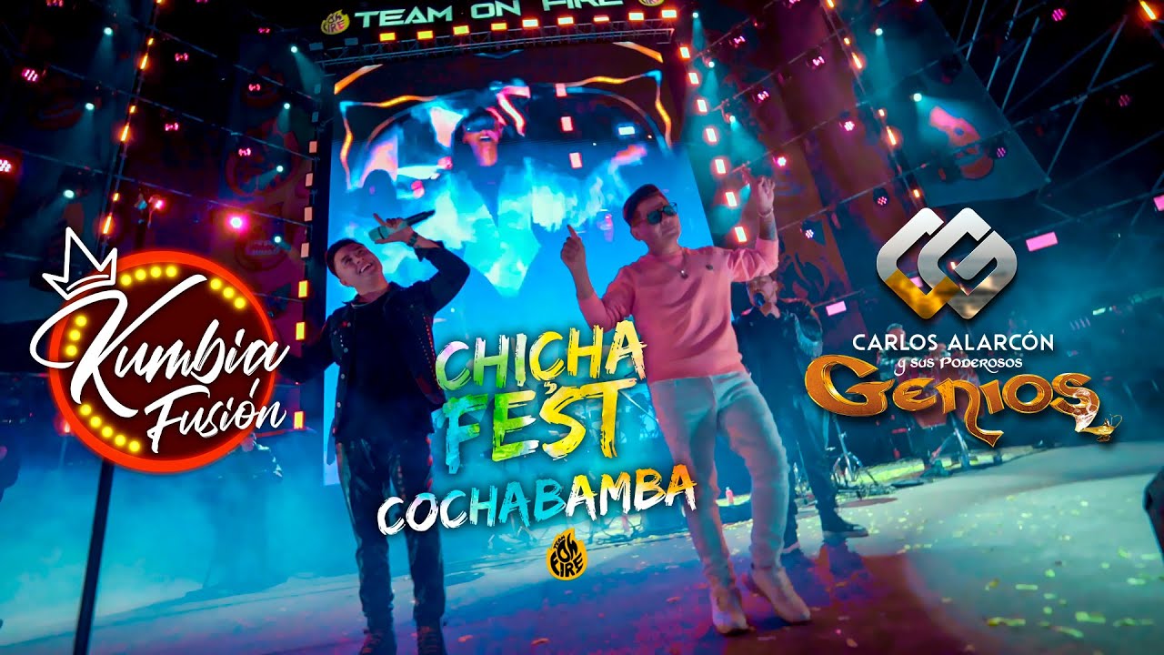 MiX de Oro - Carlos Alarcón y Los Genios & Kumbia Fusión 🔥 Chicha Fest ...