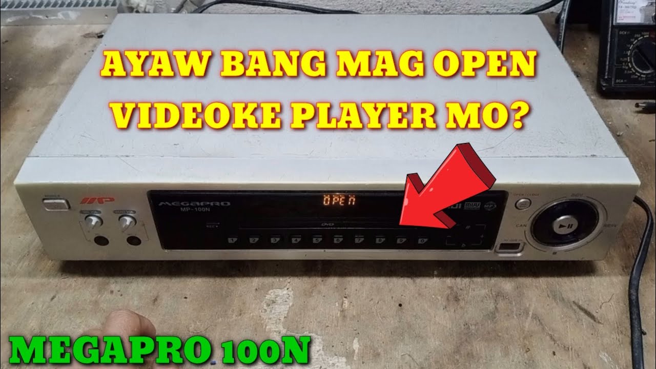 VIDEOKE PLAYER MEGAPRO 100N - YouTube