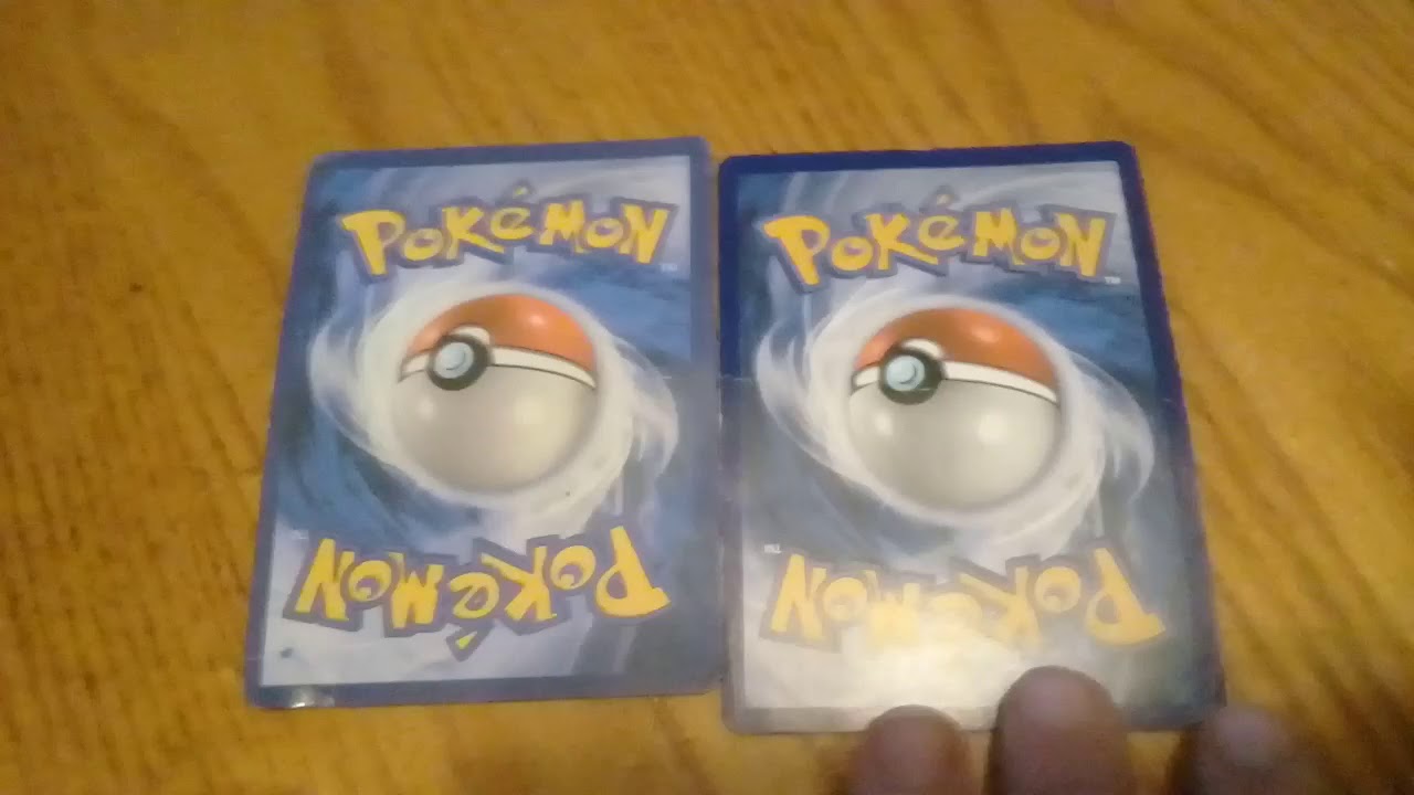 How to tell a fake Pokemon card from a real one - YouTube