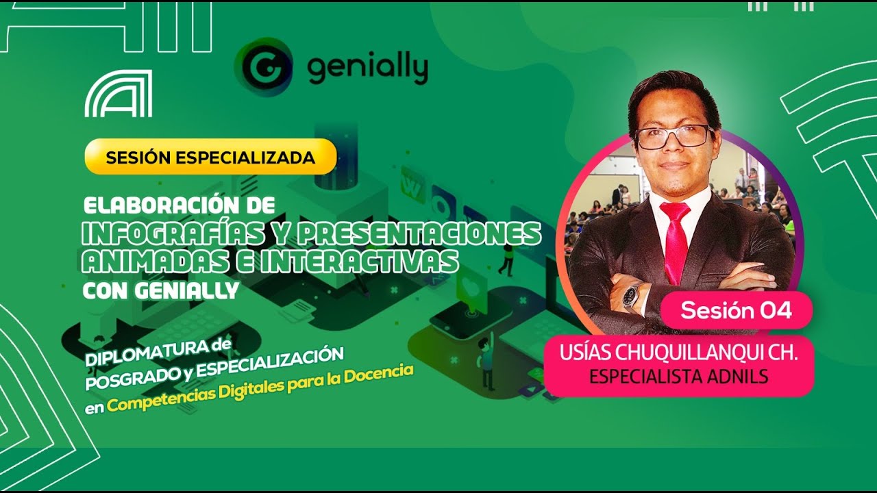 SESIÓN N°04: Elaboración de infografías y presentaciones animadas e interactivas con Genial.ly ...