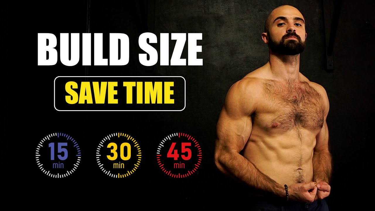 Building Muscle with Less Time (3 Methods) - YouTube