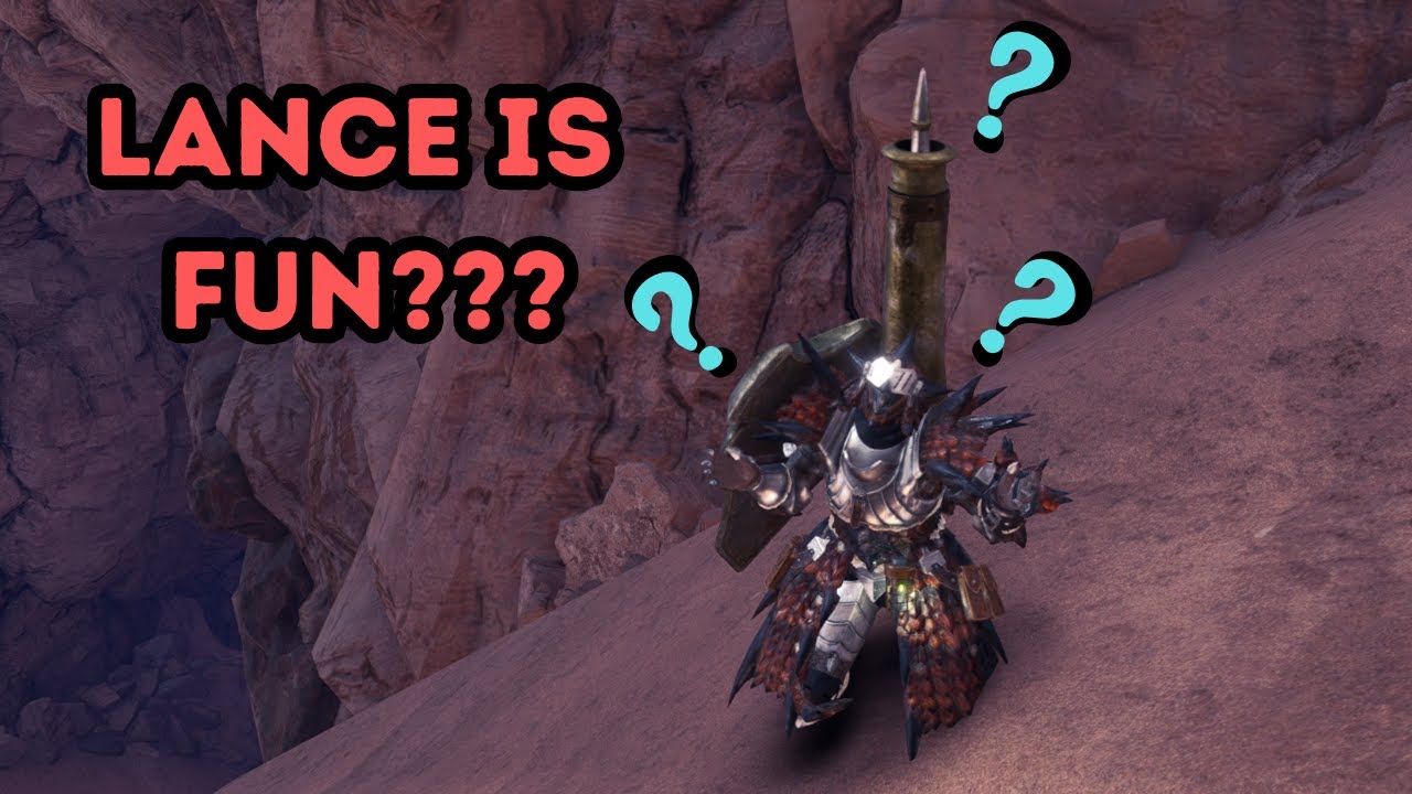 Lance is Fun??? | 1400% Huntathon Challenge | Monster Hunter World ...