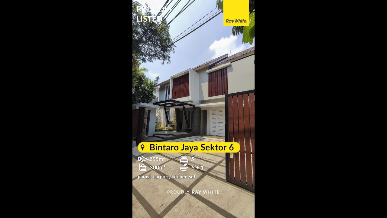 HOME TOUR - RUMAH MEWAH DI BINTARO JAYA SEKTOR 6 | Ray White Emerald ...