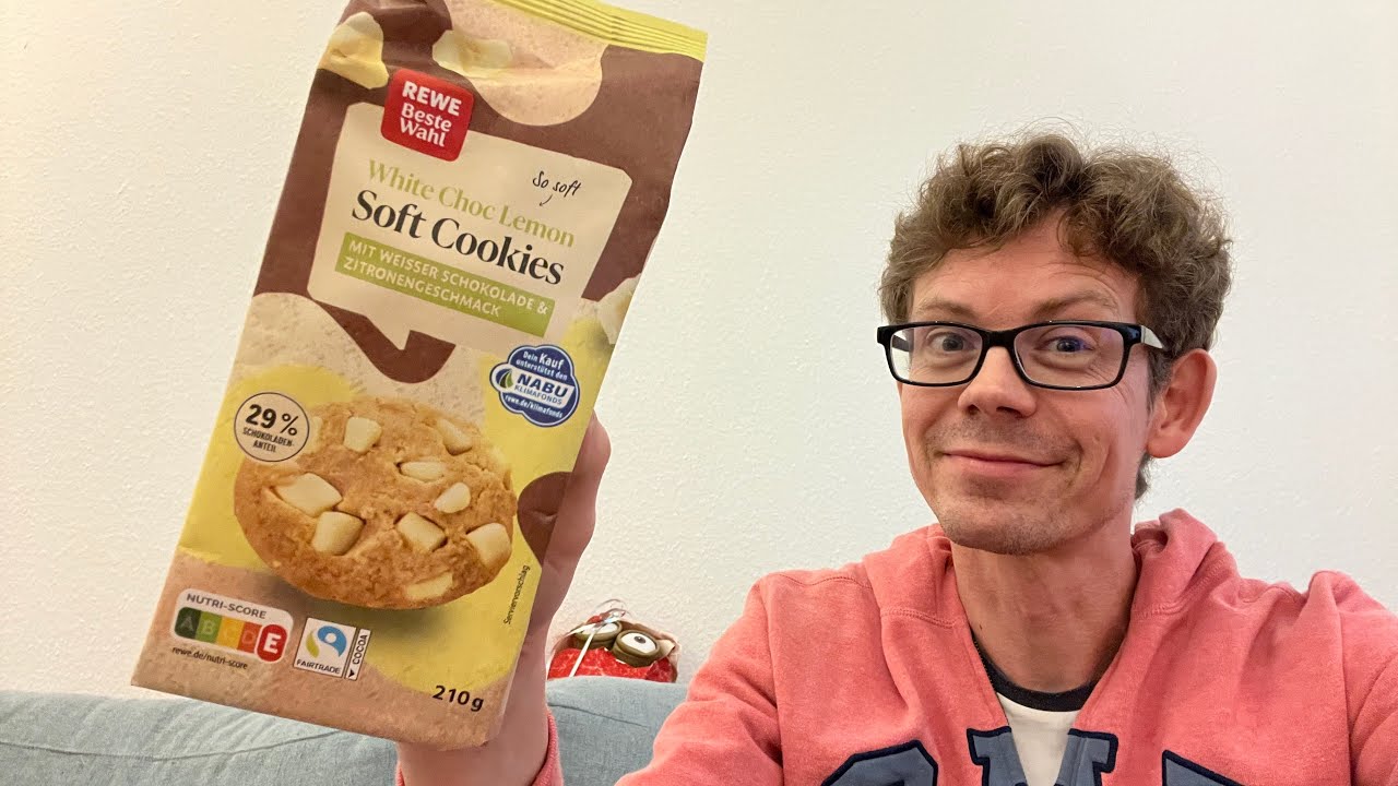 Rewe Beste Wahl: Lemon White Chocolate Soft Cookies im Test! - YouTube