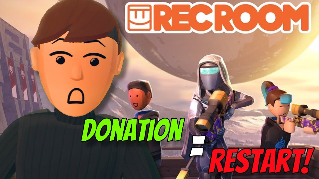 Rec Room X Destiny 2, But DONATION = RESTART! (LIVE) - YouTube