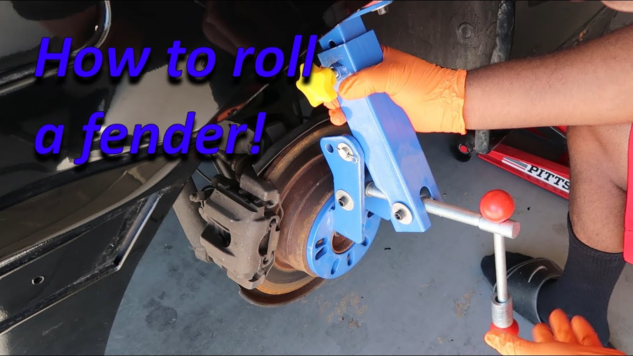 How to roll a fender! Fender rolling for beginners! - YouTube