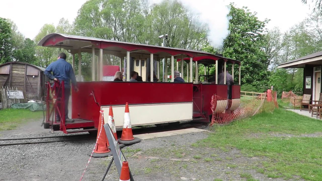 Steam Tram at Telford Steam Railway - YouTube
