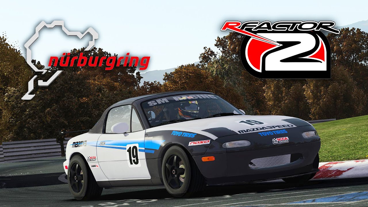 rFactor 2 [HD+] ★ Mazda Miata Super Charged ★ Nürburgring Nordschleife ...