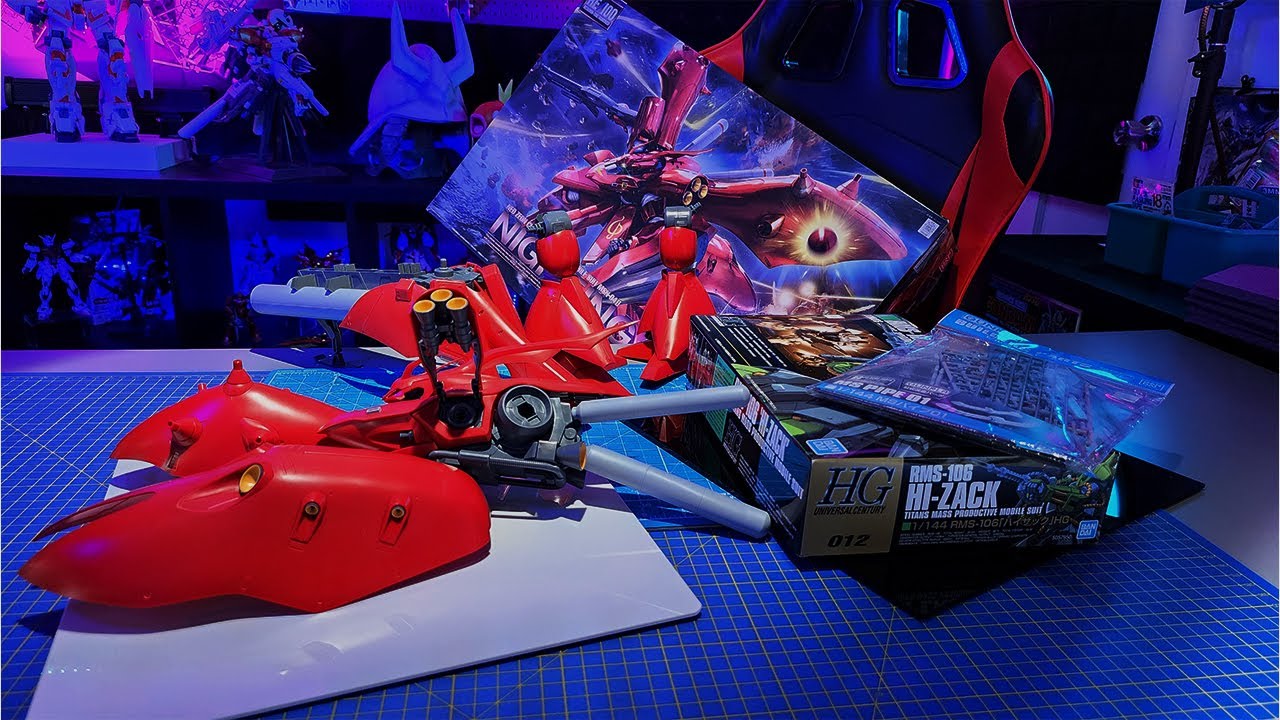 Hobby Gunpla Projects that fight Sickness! RE100 Nightingale Gunpla ...
