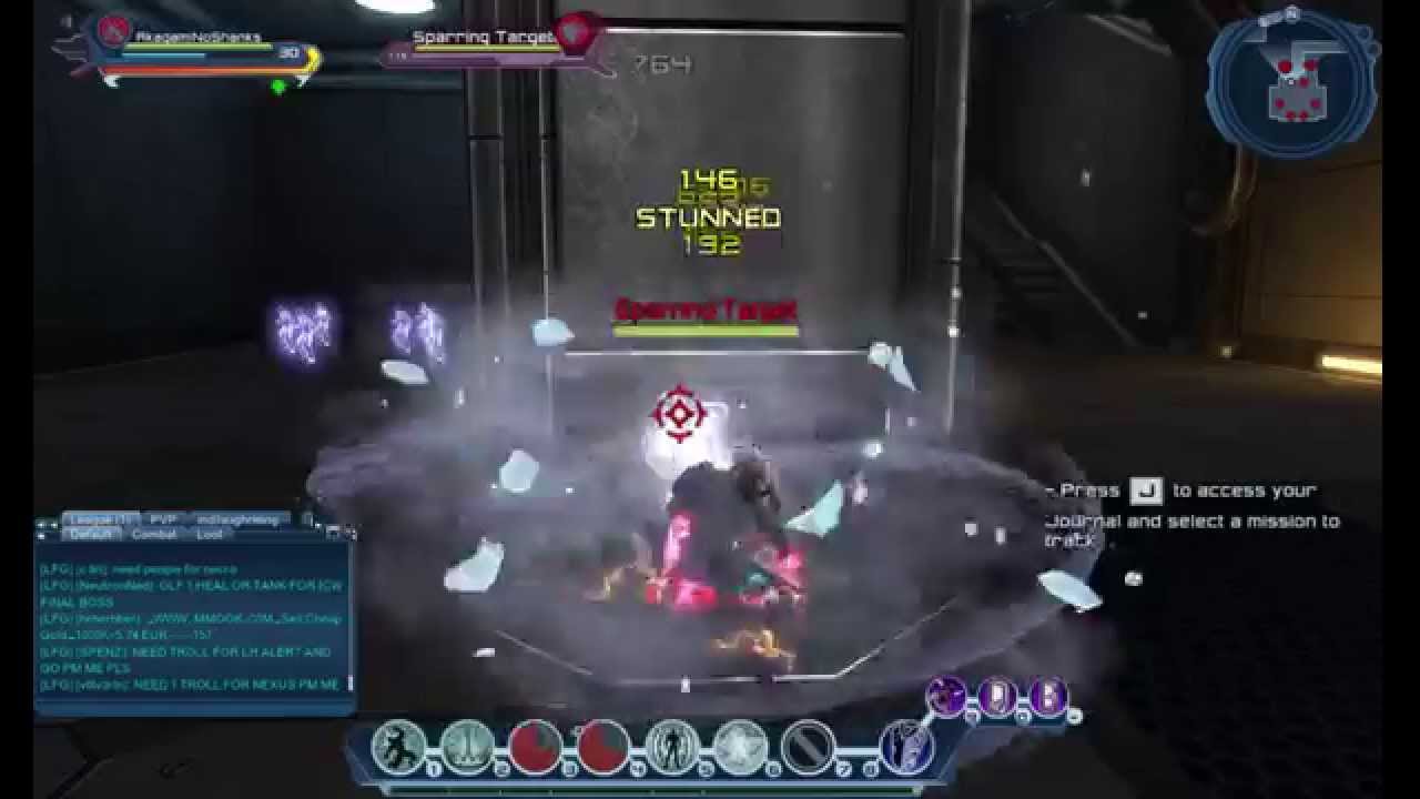 DCUO-Gadgets Dps EMP Pulse (Single/AOE) Damage Test - YouTube