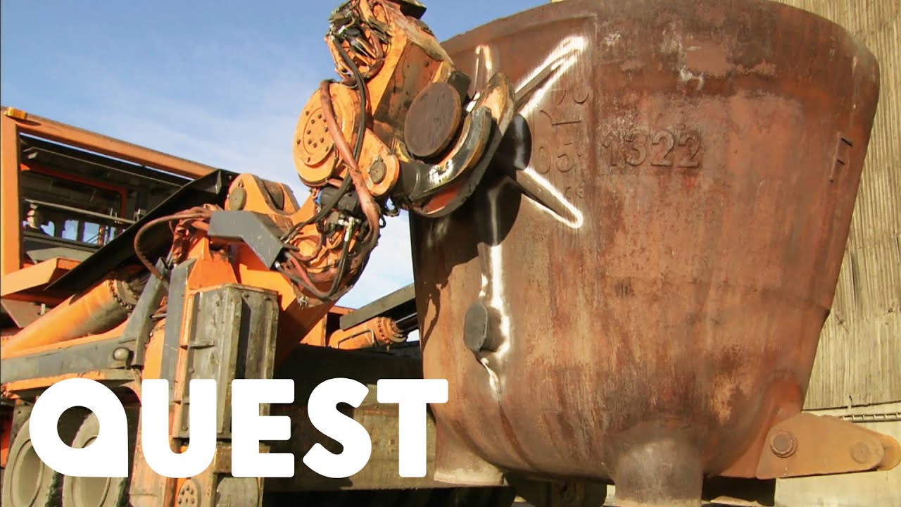 Jammed Slag Machine Causes Major Issues For Swedish Workers | X ...