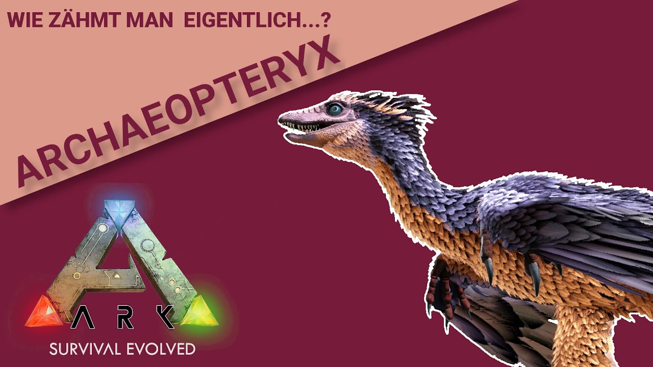 ARCHAEOPTERYX - Wie zähmt man eigentlich...? | ARK: Survival Evolved ...