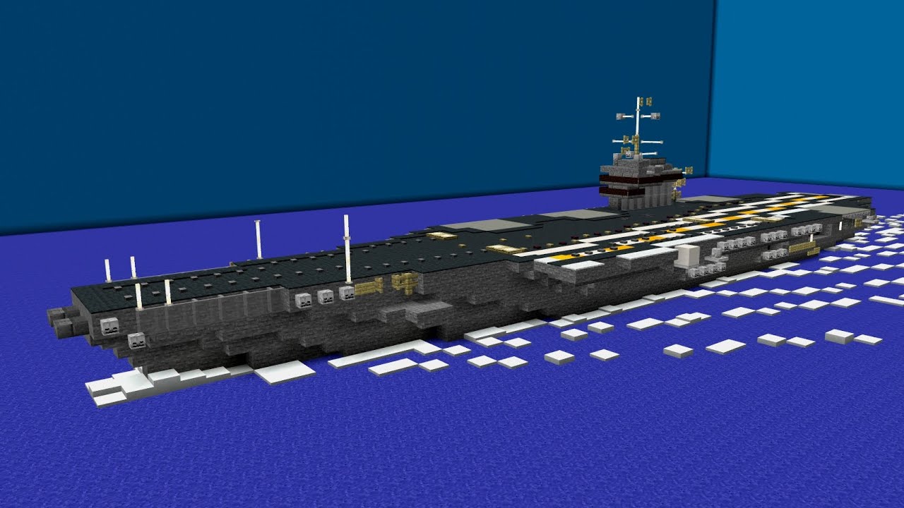 Minecraft USS Kitty Hawk (CV-63) | 1:5 Scale Kitty Hawk Class ...