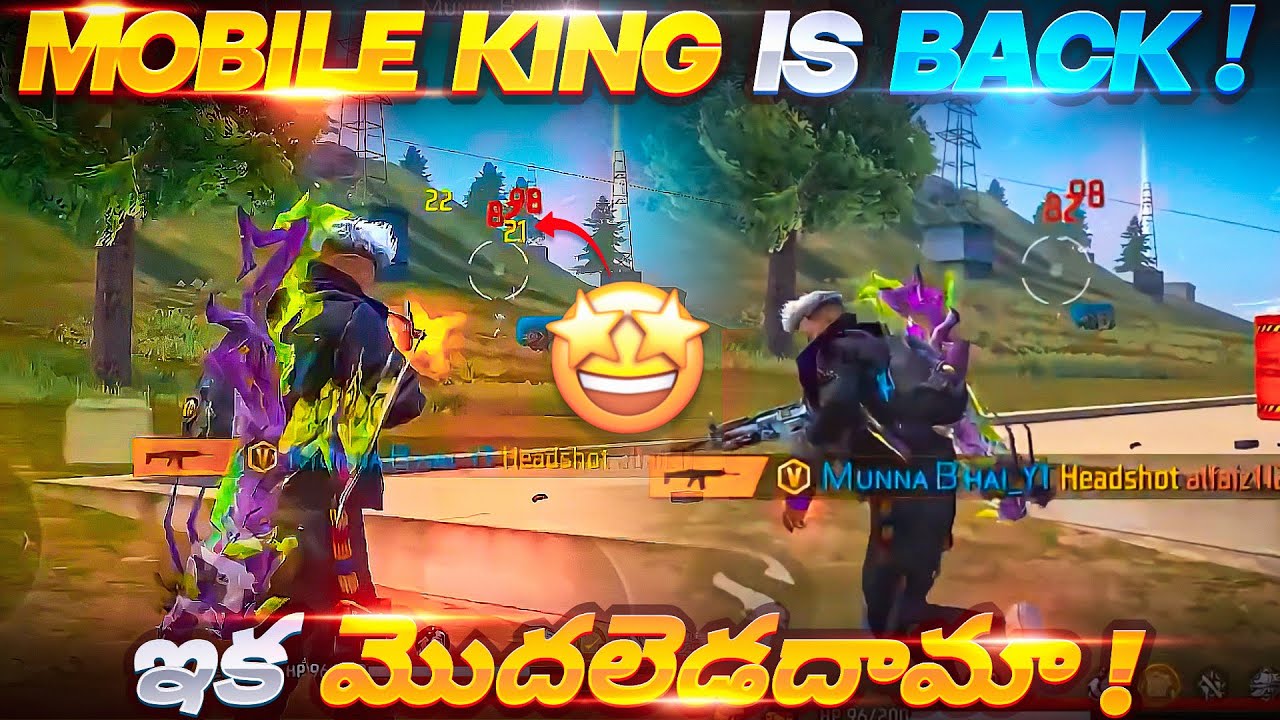 Mobile Legend Is Back - ff OP Mobile Gameplay - Free Fire Telugu - MBG ...