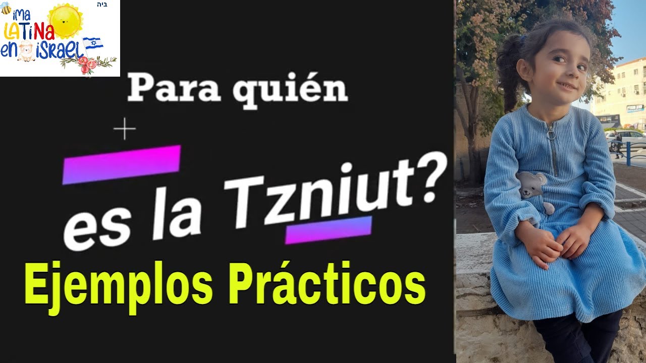 Para quién es la Tzniut. Ejemplos prácticos de la modestia #judaísmo # ...