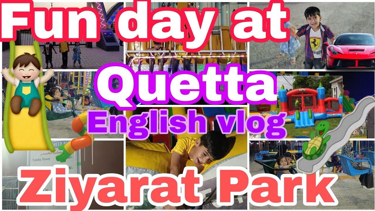 Fun Day Out with Kids at Quetta Park | Family Vlog in Pakistan - YouTube