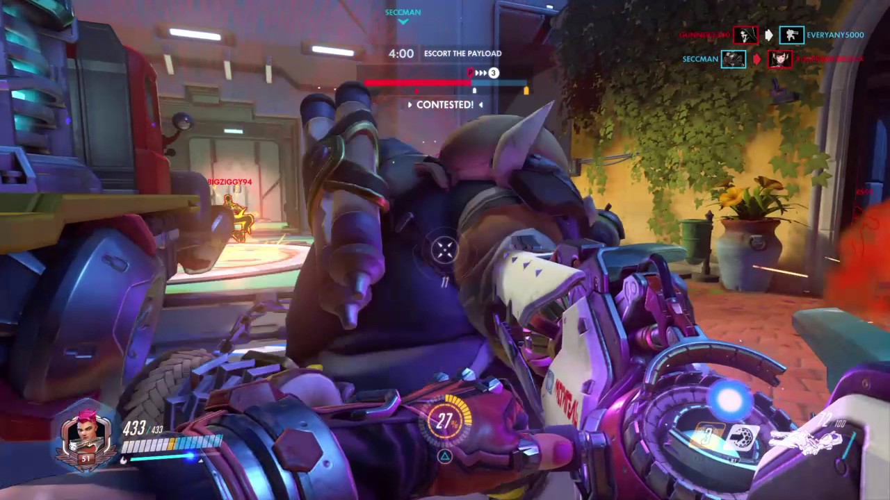 Overwatch: Fun with Zarya [3] - YouTube