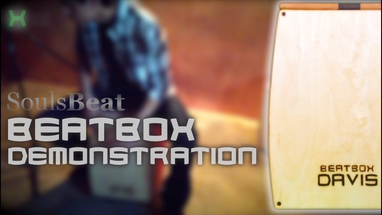 BeatBox Davis Demonstration | DavisDrum Cajons - YouTube