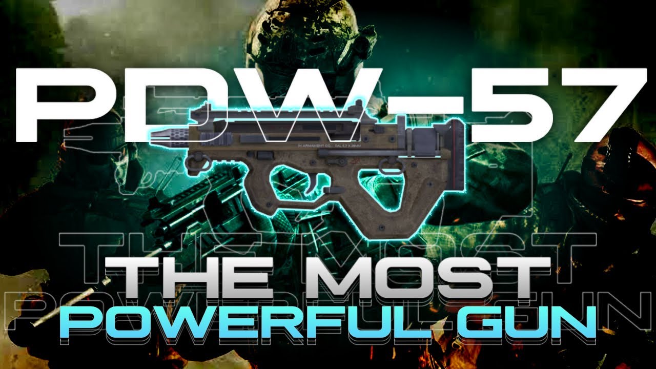 PDW-57 THE MOST POWERFUL GUN IN COD | COD MONTAGES Pt. 2 | CALL OF DUTY ...