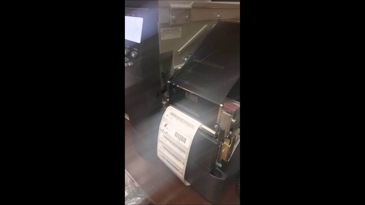 Zebra RZ400 RFID impressora UHF - YouTube