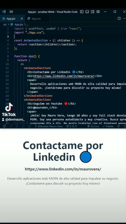 Crea esta animación en tu web con REACT, CSS y HTML en menos de 1 minuto #shorts #reactjs #css # ...