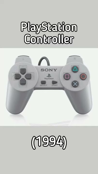 Evolution of PlayStation Controller🎮 (1994-2020) - YouTube