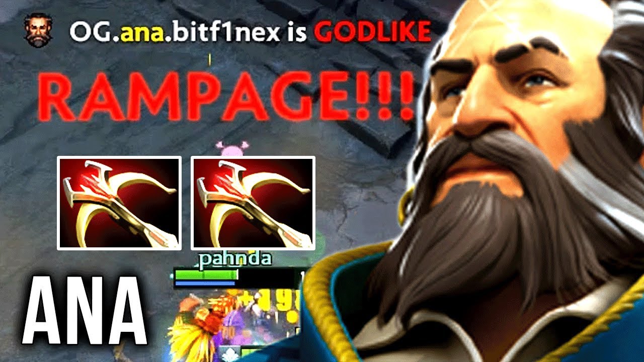 Ana TI8 Champion Back To Dota - Epic Kunkka Rampage Gameplay Dota 2 ...
