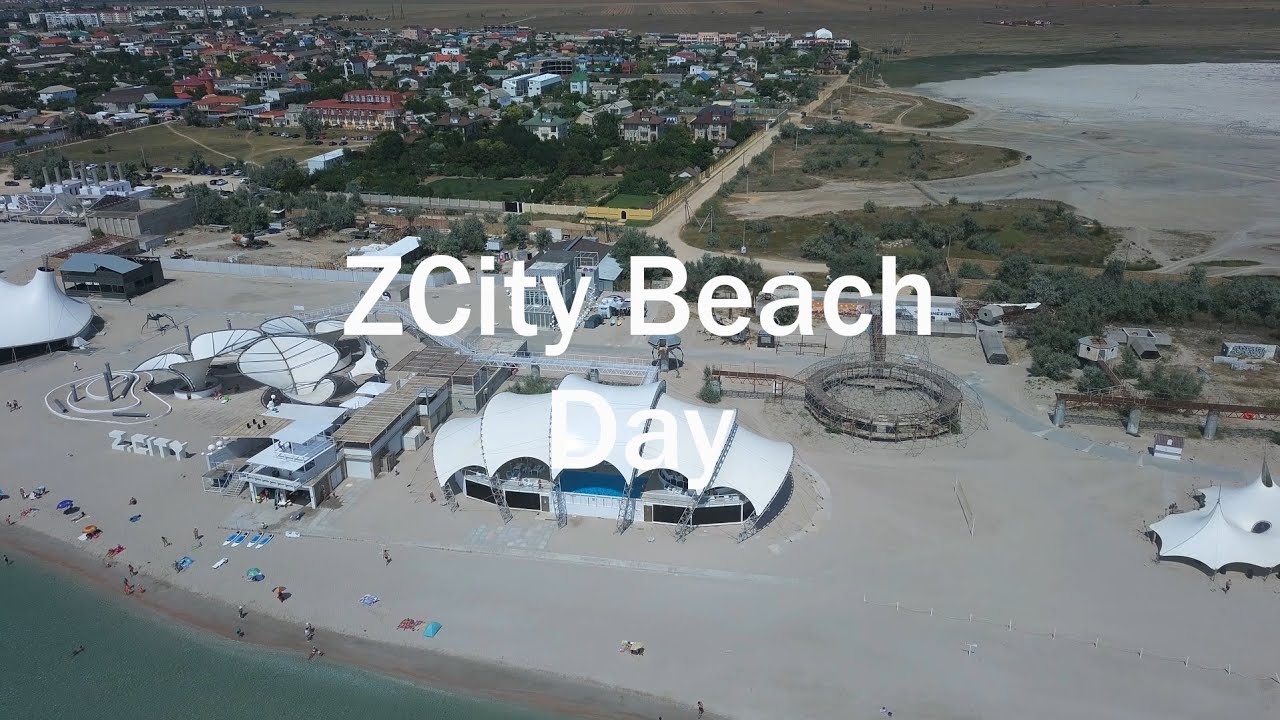 Z.City. Казантип. Пляжный город будущего Day&Night I Hubsan Zino Mini ...
