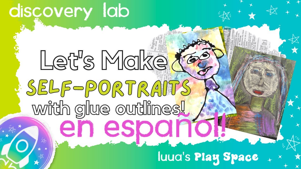 🤩 Cómo Hacer un Autorretrato para Niños | 🎨 Tutorial para Niños - YouTube