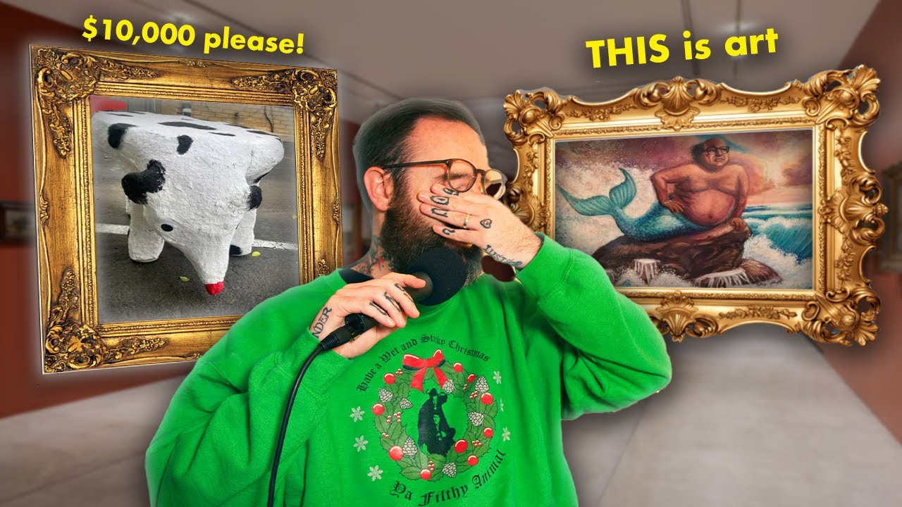 Finding the MOST Delusional Artists Online - YouTube