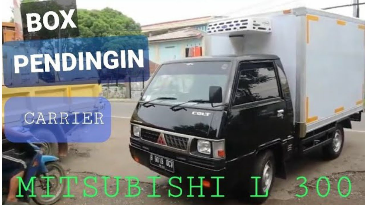 mitsubishi L 300 box pendingin - YouTube