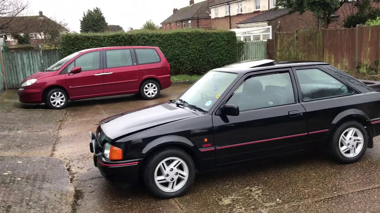 Xr3i ford escort 1988 - YouTube