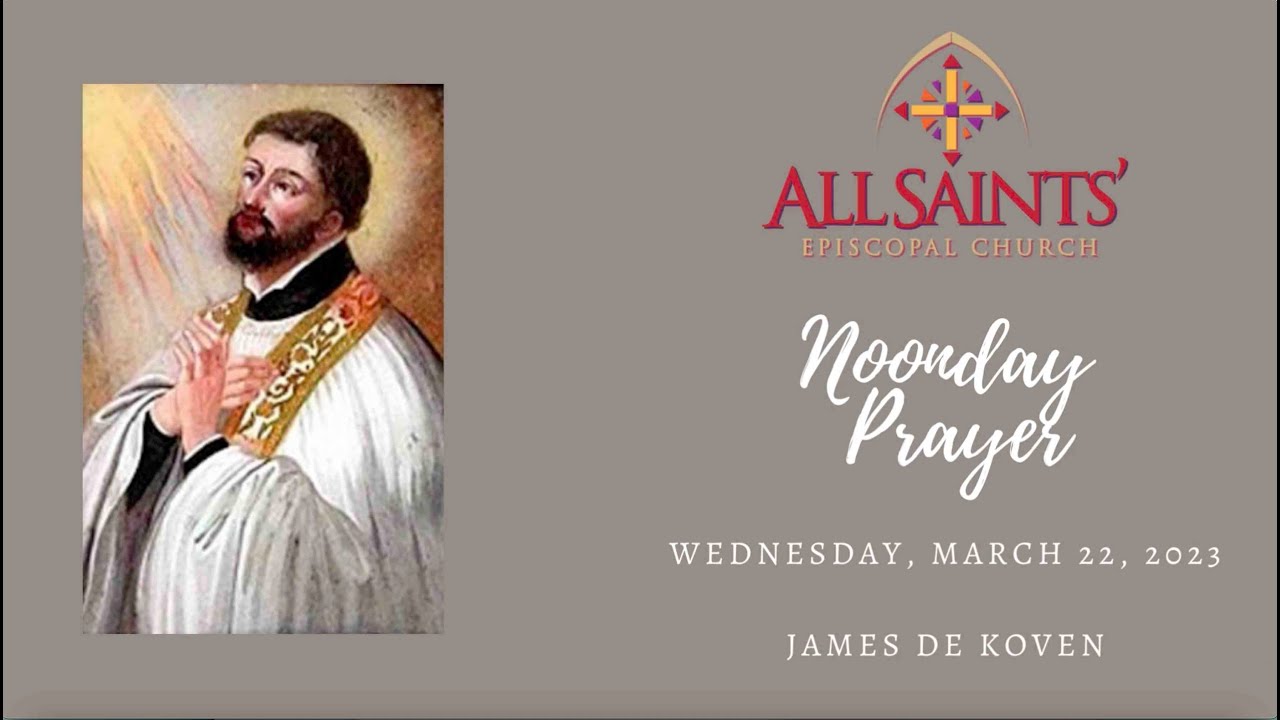 Noonday Prayer | 3/22/2023 - YouTube