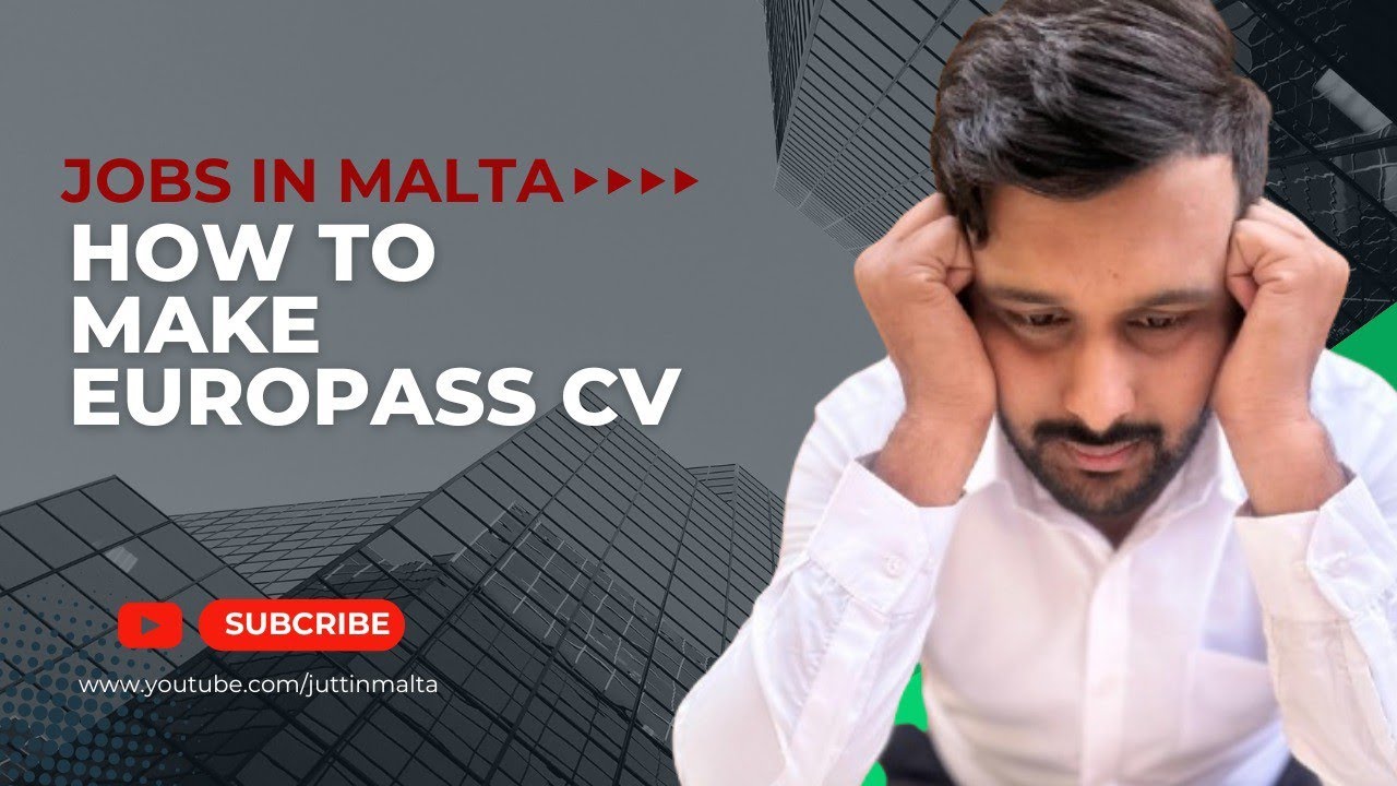 CV Europass Kasy Bany Malta jobs py apply ll jobs in Malta ll how to ...
