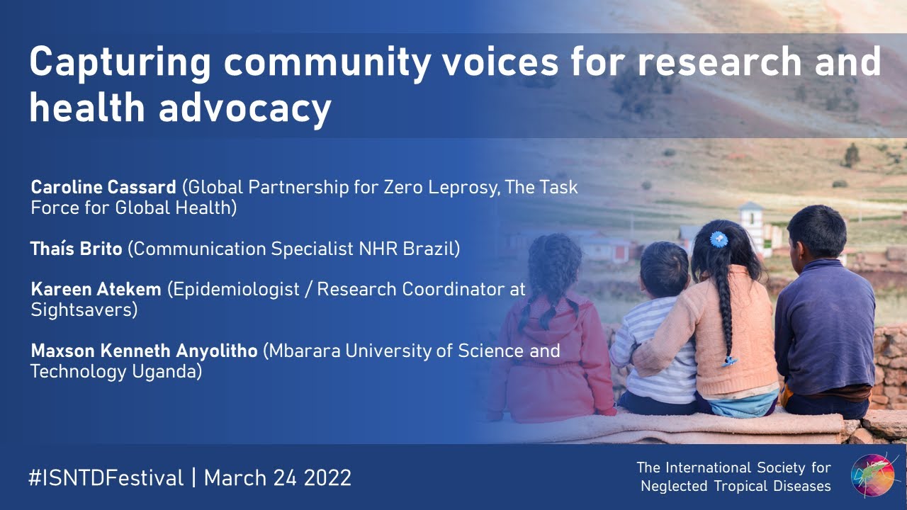 Capturing community voices for research and health advocacy - YouTube