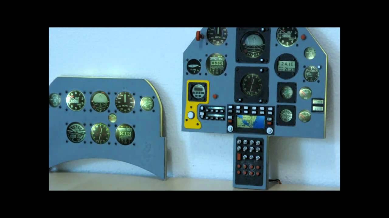 RC COCKPIT BACKLIT FOR VIPERJET - YouTube
