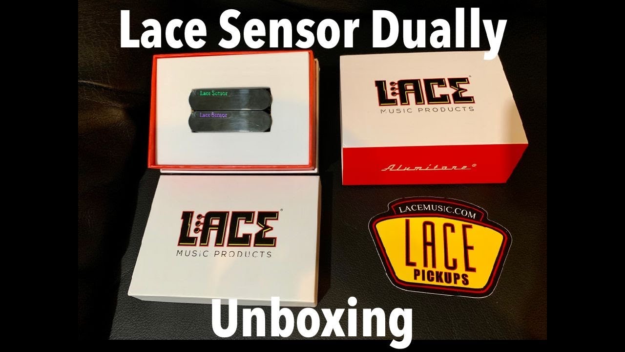 Unboxing Video - Lace Sensor Dually Humbucker Pickups (Purple & Emerald ...
