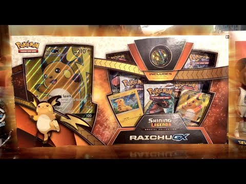 OPENING NEW RAICHU GX SPECIAL COLLECTION POKEMON CARDS BOX!! - YouTube