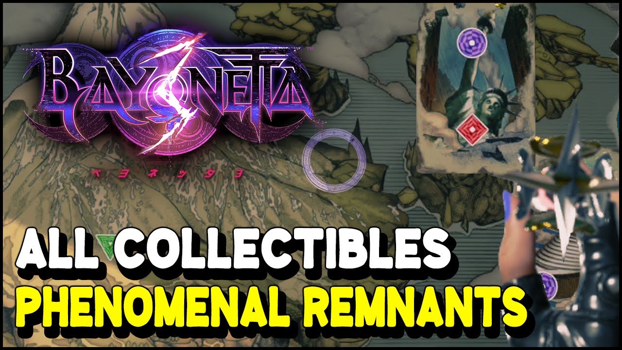 Bayonetta 3 All PHENOMENAL REMNANTS Collectible Locations - YouTube