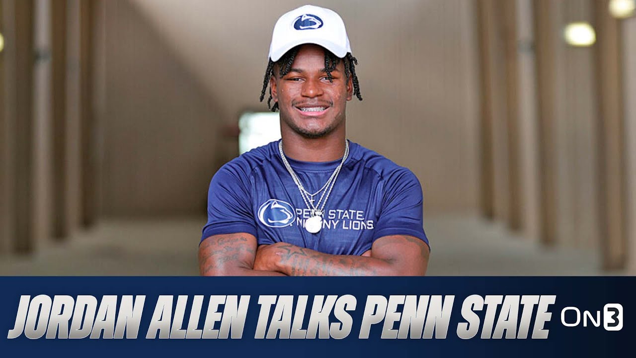 Penn State is Family to 3-Star CB Jordan Allen - YouTube