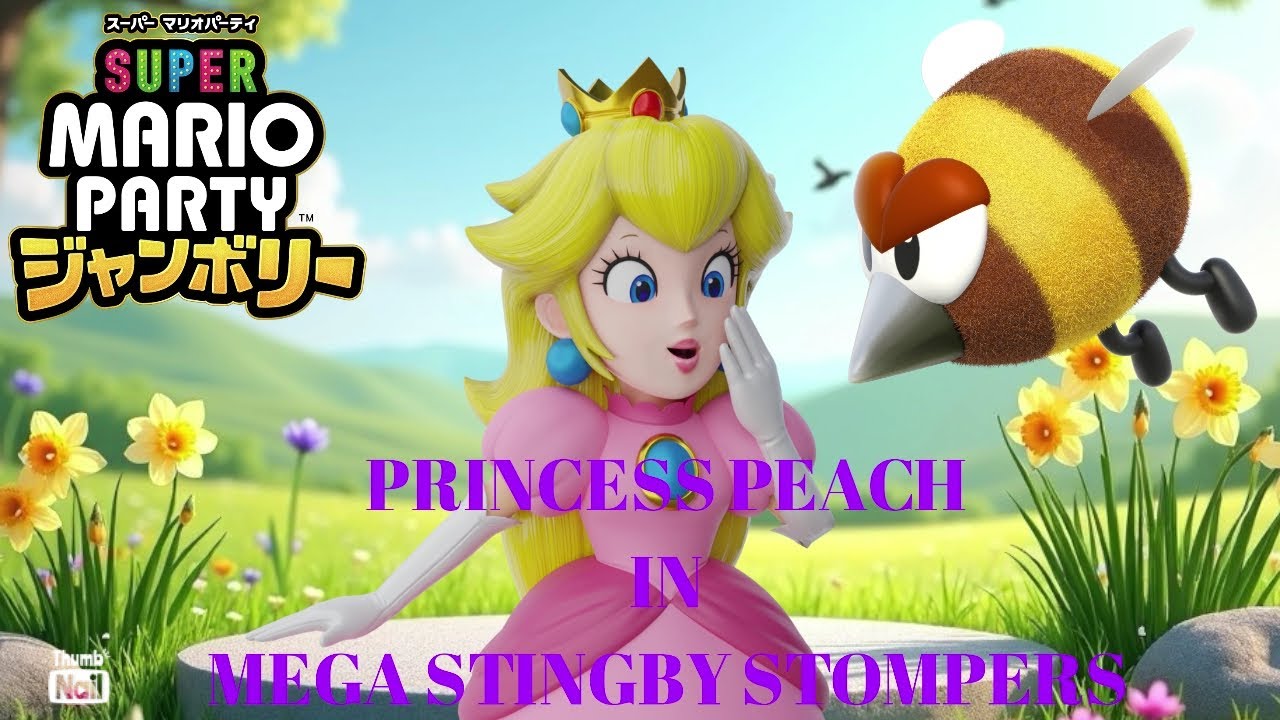 SMPJ - Princess Peach in Mega Stingby Stompers - YouTube