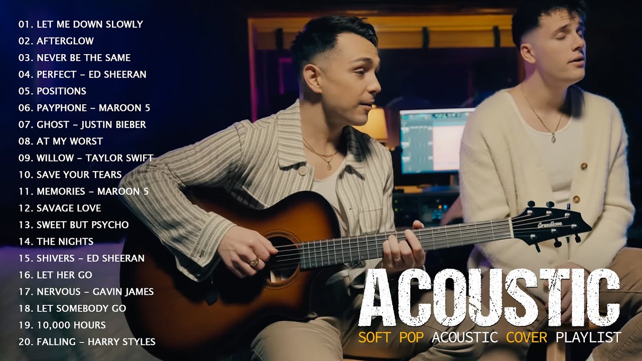 Soft Pop Acoustic Songs Cover - English Guitar Love Songs Cover - Top ...