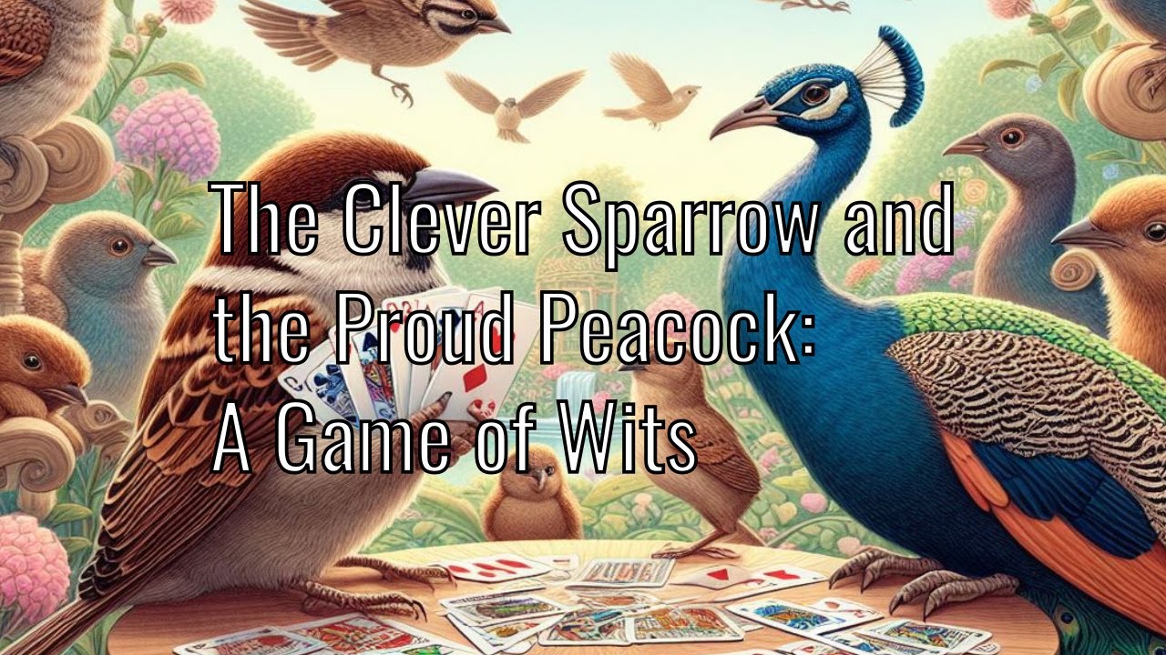 The Clever Sparrow and the Proud Peacock: A Game of Wits - YouTube