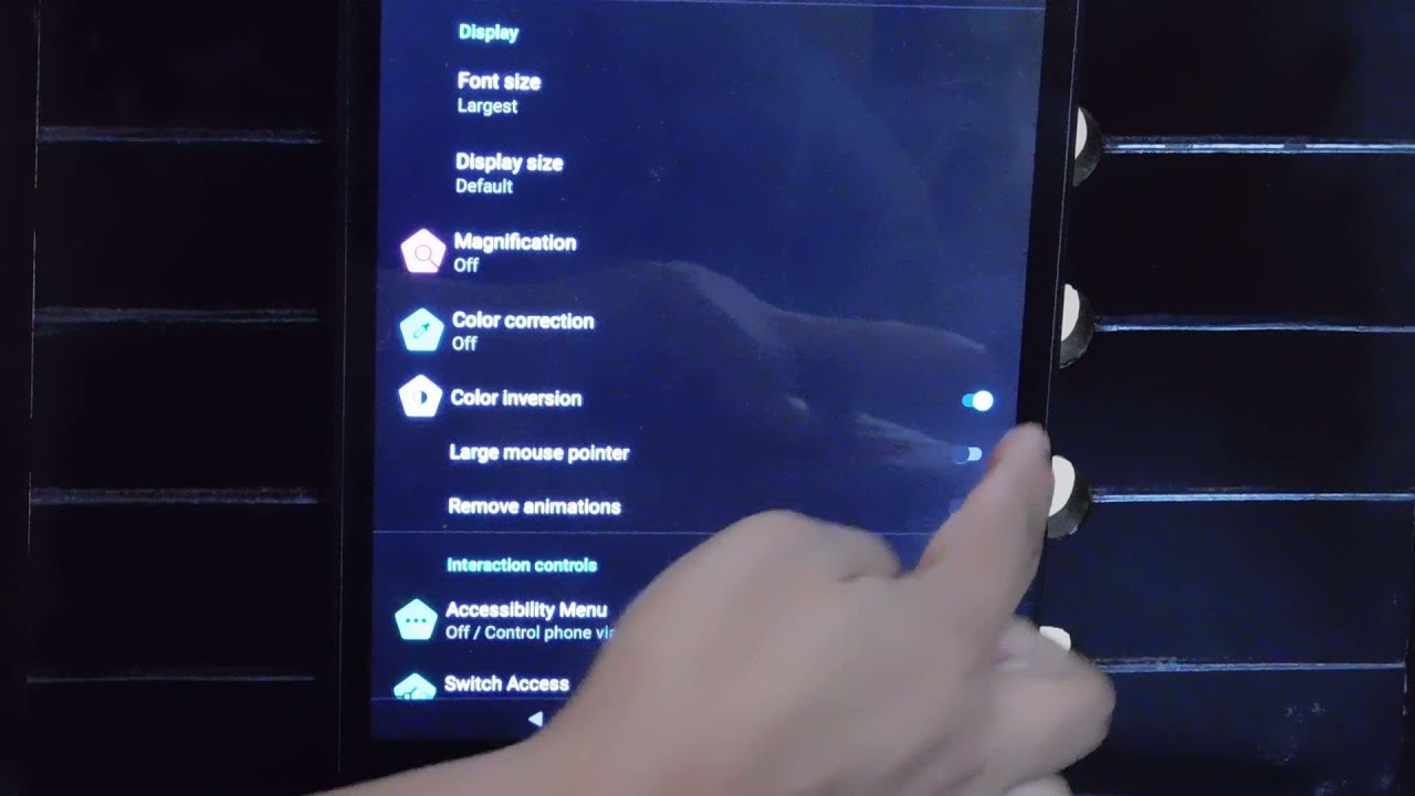 How to Solve Negative Screen Problem | Disable Negative Display Mode ...